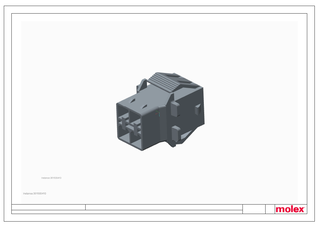 Connector Housings Part - 351500410 | Molex