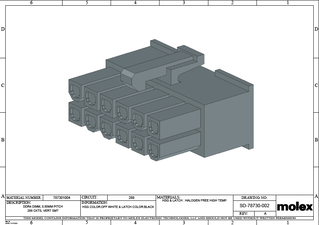 Connector Housings Part - 39012125 | Molex