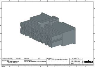 Connector Housings Part - 39012160 | Molex