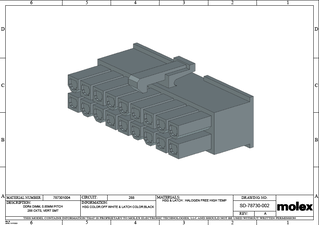 Connector Housings Part - 39012185 | Molex