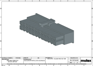 Connector Housings Part - 39012240 | Molex