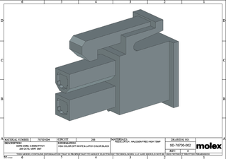 Connector Housings Part - 39013028 | Molex