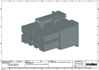 Connector Housings Part - 39013085 | Molex