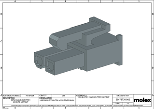 Connector Housings Part - 39014021 | Molex