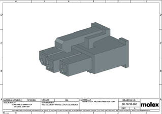 Connector Housings Part - 39014030 | Molex