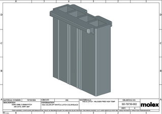 Connector Housings Part - 39036042 | Molex