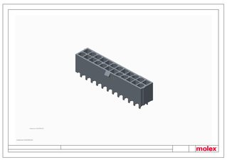 PCB Headers and Receptacles Part - 39288240 | Molex