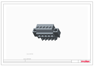 Terminal Blocks and Barrier Strip Part - 395078405 | Molex