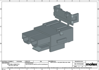 Connector Housings Part - 428160212 | Molex