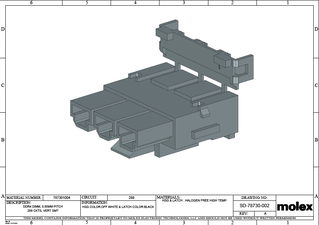 Connector Housings Part - 428160312 | Molex