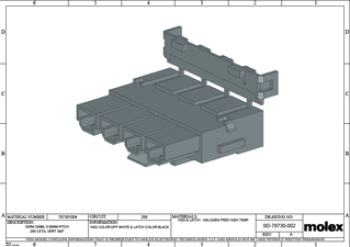Connector Housings Part - 428160412 | Molex