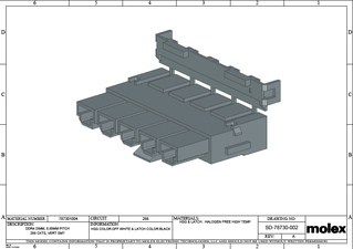 Connector Housings Part - 428160512 | Molex