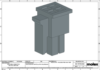 Connector Housings Part - 430250410 | Molex