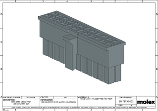 Connector Housings Part - 430252408 | Molex