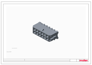 PCB Headers and Receptacles Part - 430451200 | Molex