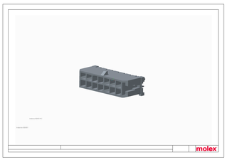 PCB Headers and Receptacles Part - 430451412 | Molex