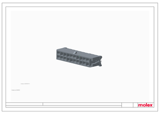 PCB Headers and Receptacles Part - 430452013 | Molex