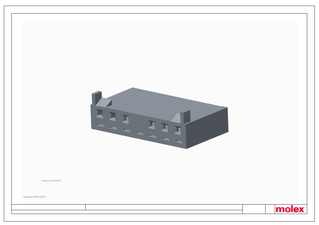 Connector Housings Part - 430610031 | Molex