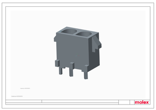 PCB Headers and Receptacles Part - 432550003 | Molex