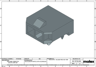 PCB Headers and Receptacles Part - 436500202 | Molex