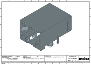Modular Jacks and Plugs Part - 446610001 | Molex