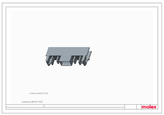 Board-to-Board Connectors Part - 464371023 | Molex