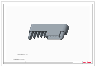 Board-to-Board Connectors Part - 464373001 | Molex