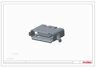 I/O Connectors Part - 475900001 | Molex