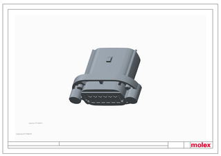 Connector Housings Part - 477259010 | Molex