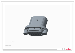 Connector Housings Part - 477259020 | Molex