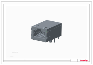 Modular Jacks and Plugs Part - 480251090 | Molex