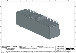 PCB Headers and Receptacles Part - 5011904017 | Molex