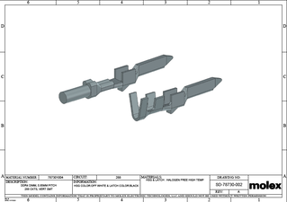 Crimp Terminals Part - 501258100 | Molex