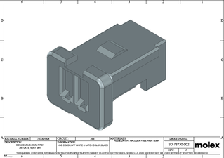 Connector Housings Part - 5013300234 | Molex