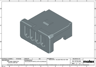 Connector Housings Part - 5013300400 | Molex