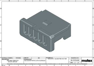 Connector Housings Part - 5013300500 | Molex
