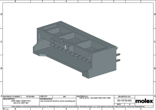 PCB Headers and Receptacles Part - 5016452620 | Molex