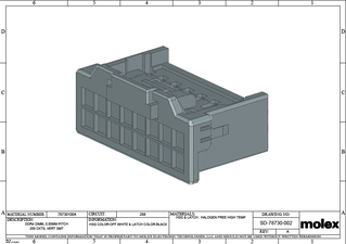 Connector Housings Part - 5016461600 | Molex