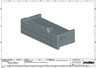 Connector Housings Part - 5016462400 | Molex