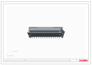FFC / FPC Connectors Part - 5019513000 | Molex