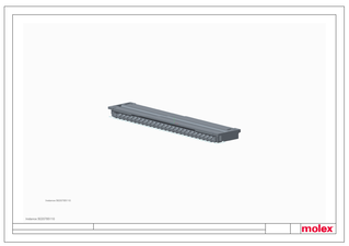 FFC / FPC Connectors Part - 5020785110 | Molex