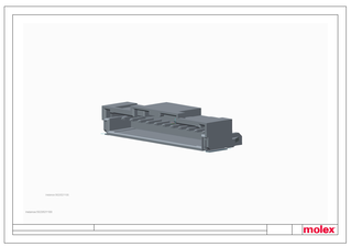 PCB Headers and Receptacles Part - 5023521100 | Molex
