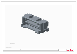 PCB Headers and Receptacles Part - 5024940670 | Molex