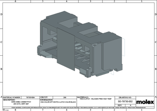 PCB Headers and Receptacles Part - 5025840860 | Molex