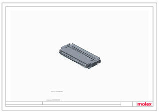 FFC / FPC Connectors Part - 5025982393 | Molex