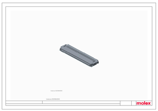 FFC / FPC Connectors Part - 5025984593 | Molex