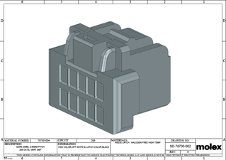 Connector Housings Part - 5031491000 | Molex
