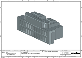 Connector Housings Part - 5031492600 | Molex
