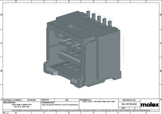 PCB Headers and Receptacles Part - 5031541090 | Molex