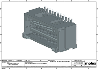 PCB Headers and Receptacles Part - 5031542290 | Molex